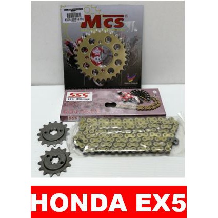Honda Ex5 dream GBO MCS 415 Spoket Gold Chain | Shopee Malaysia