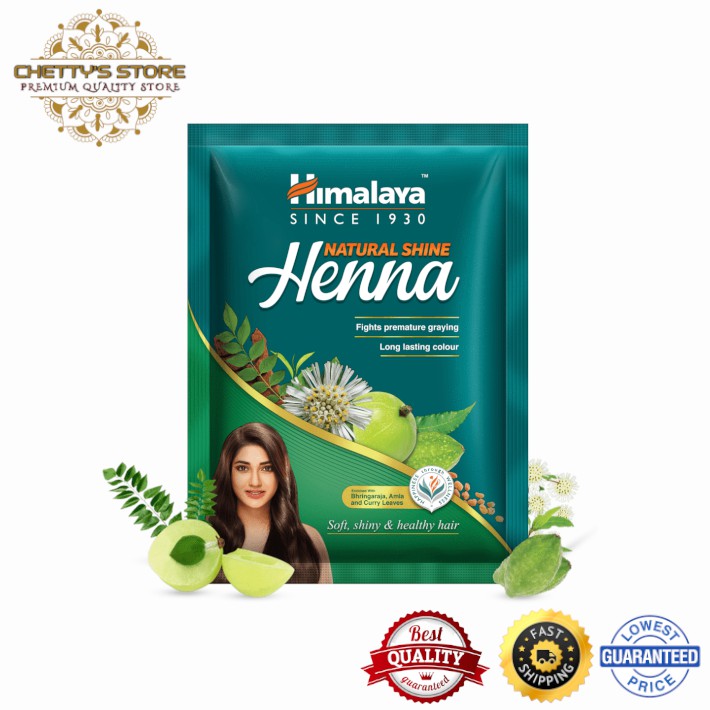 Himalaya Natural Shine Hair Henna 25g/120g | Shopee Malaysia