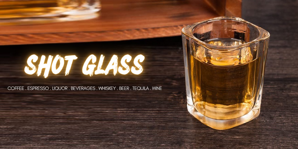 Mini Square Transparent Glass Cup For One Shot Coffee Espresso/Liquor ...