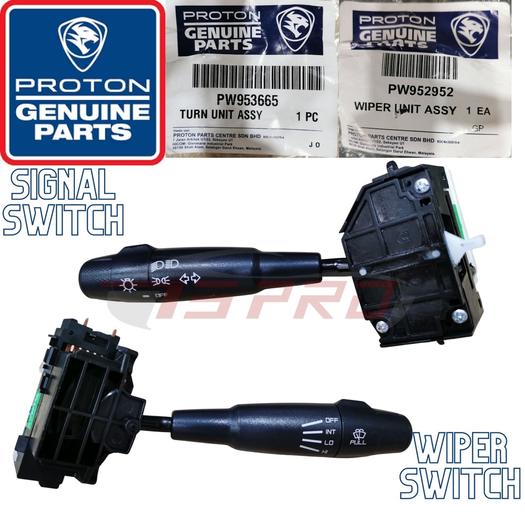 Proton New Saga VVT Genuine Steering Head Lamp Signal Switch PW953665 ...