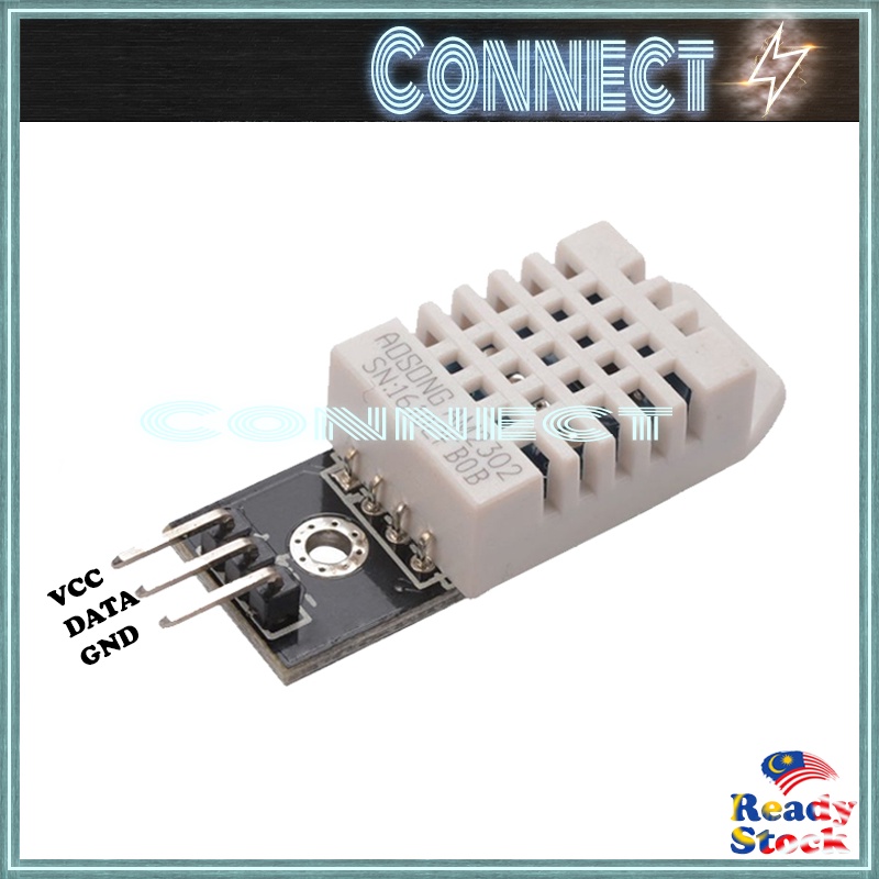 DHT11 / DHT22 High Accuracy Temperature and Humidity Moisture Sensor 3 ...