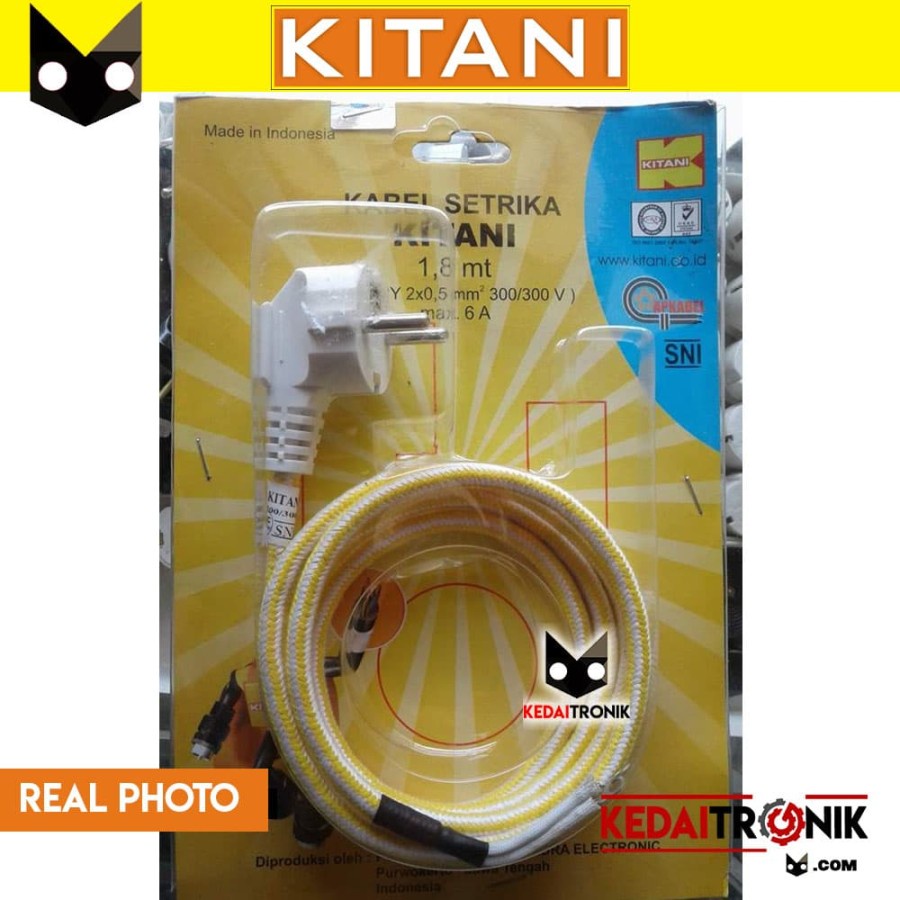 Original KITANI Ironing Cable 1.8M SUPER STRONG Copper Iron Cable ...