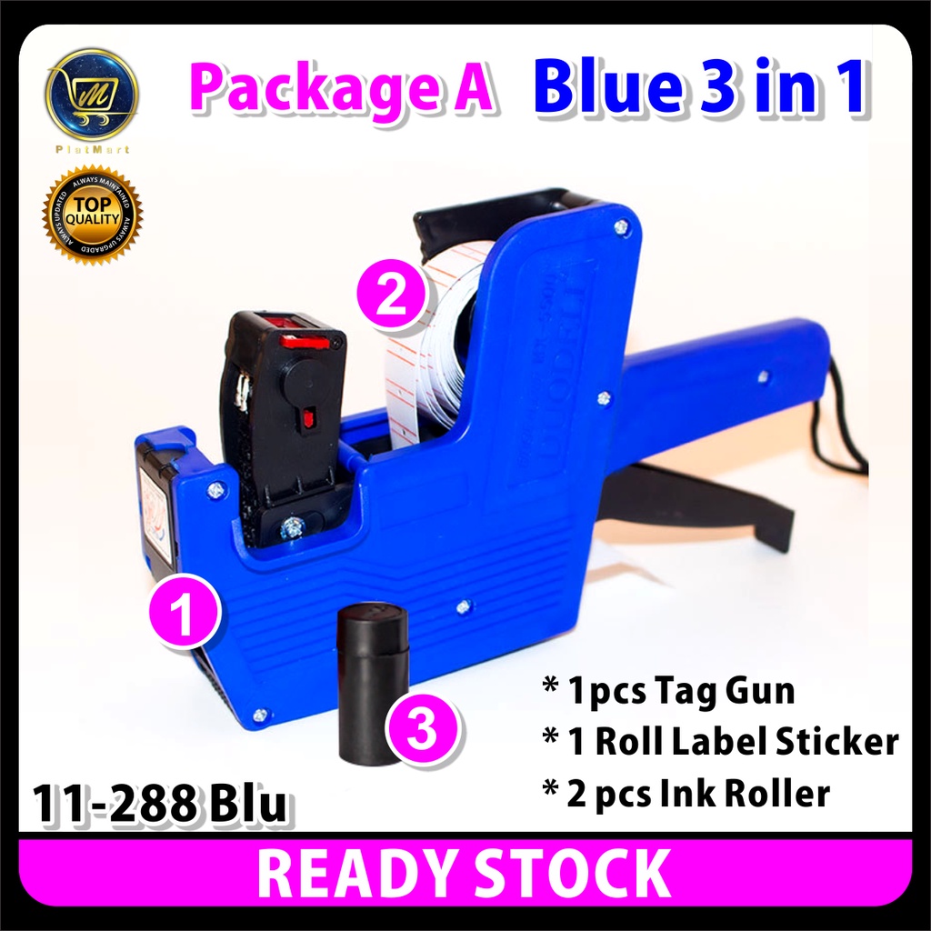 PlatMart - [READY STOCK] MX5500 Price Tag Gun Label Machine Labeler ...