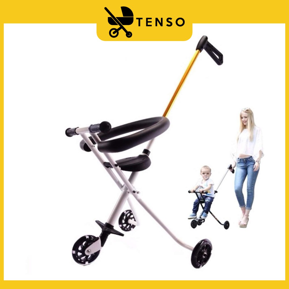 TENSO Portable Ultra Lightweight Foldable Tricycle Stroller for Kids ...