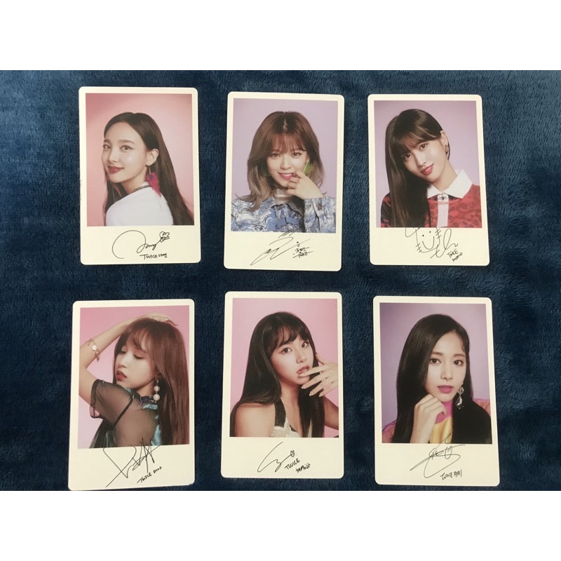 Twice Photocard Nayeon Jeongyeon Momo Mina Chaeyong Tzuyu | Shopee Malaysia
