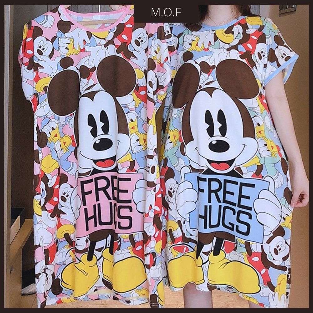 Cute Cartoon Sleepwear Plus Size Cartoon Pyjamas Baju Tidur MFPJ012 ...