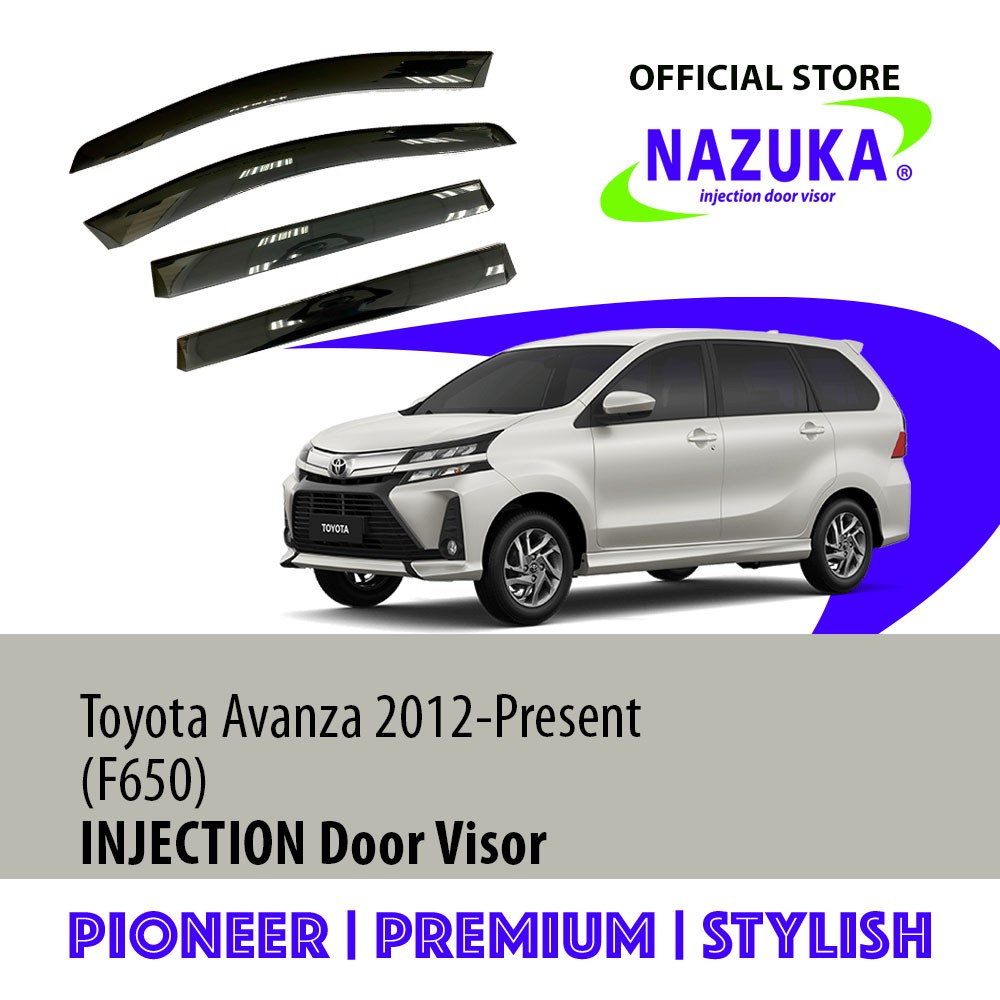 NAZUKA Toyota Avanza 2012-2019 (F650) 2nd Generation INJECTION Door ...