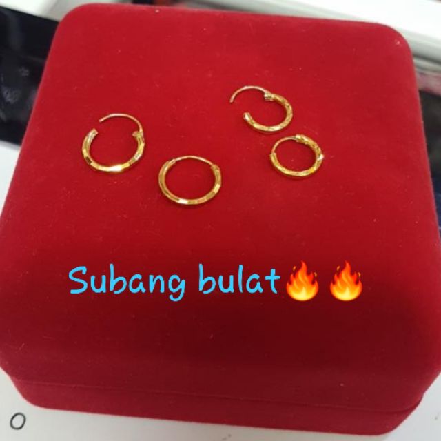 🔥SUBANG BULAT KECIL🔥EMAS BANGKOK MURAHHHHH🔥ADA COP 9I6 🔥 | Shopee Malaysia