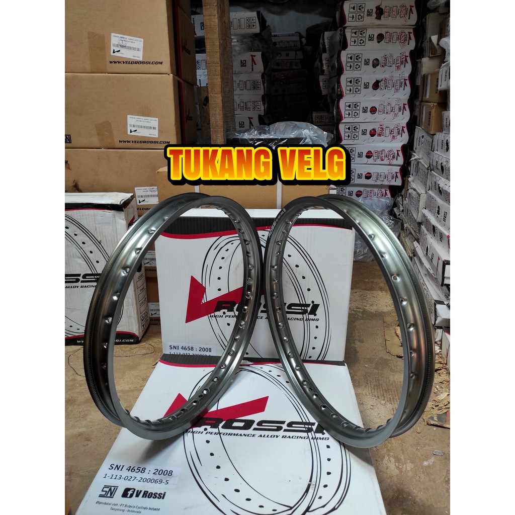 Rossi ISO rims size 140/140 ring 17 gray titanium 2 pairs | Shopee Malaysia