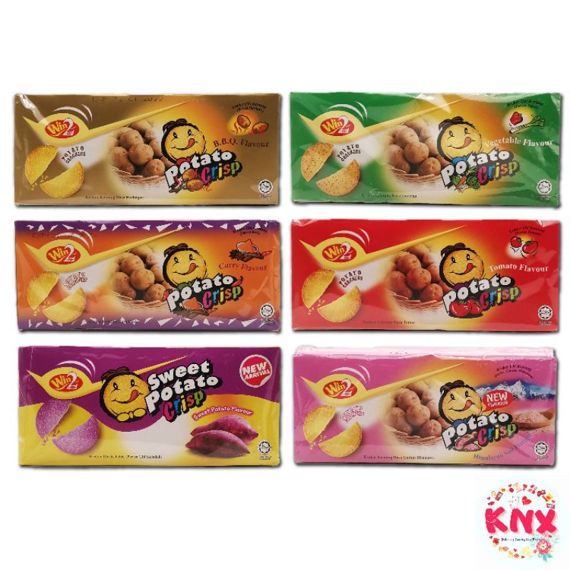 Win Win Potato Crisp Cornbis 30pcs Potato Cracker | Shopee Malaysia