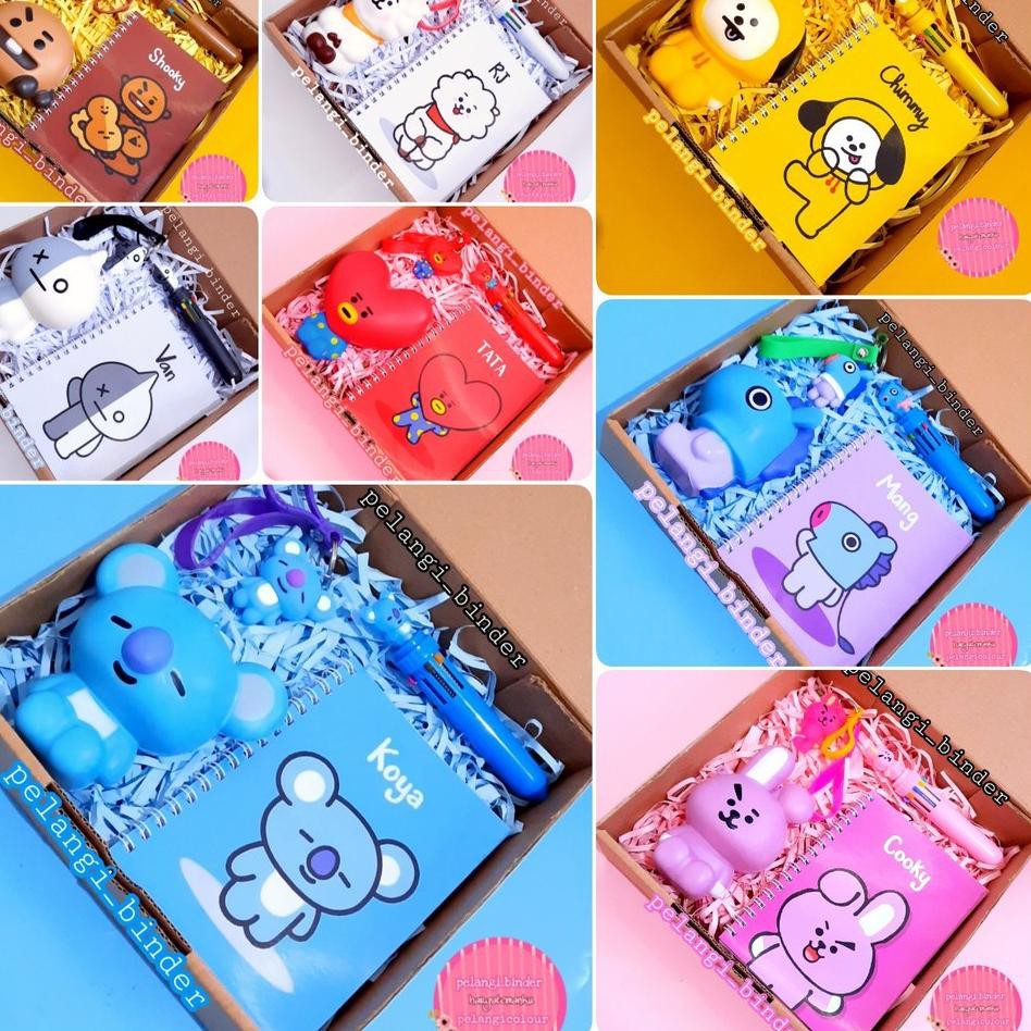 Bt21 squishy Box Package Bt21 For Kids Gift Bt21 7GL | Shopee Malaysia