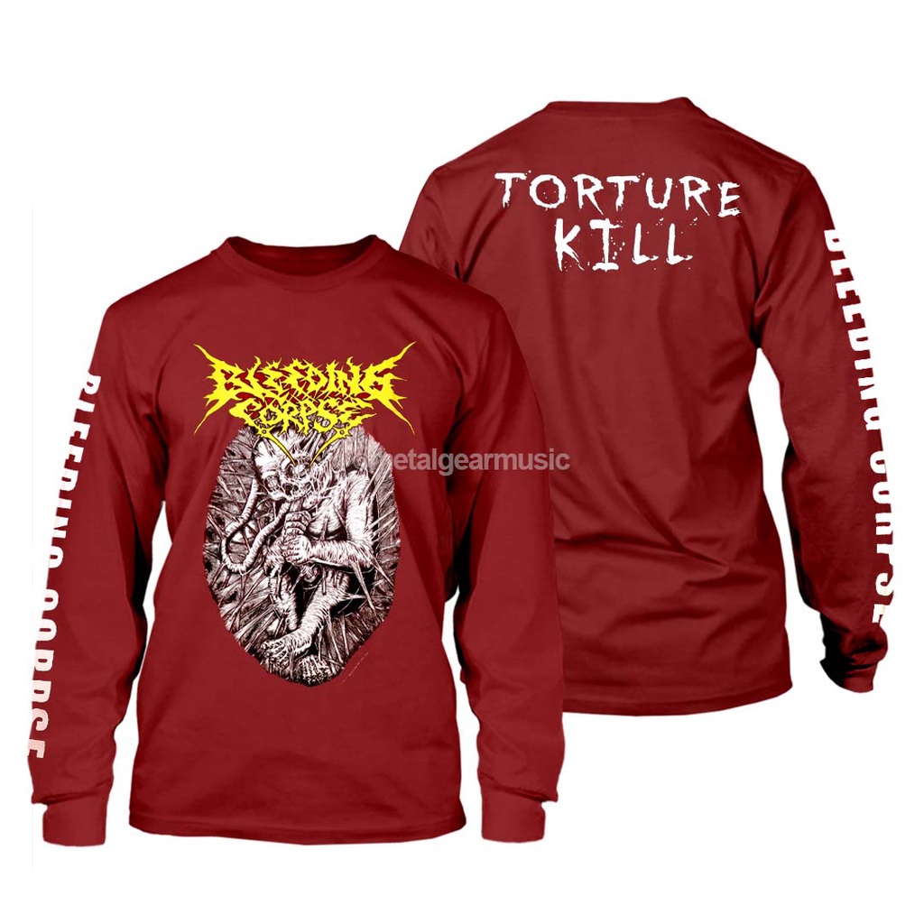 Original BLEEDING CORPSE - KILL LONGSLEEVE | Shopee Malaysia