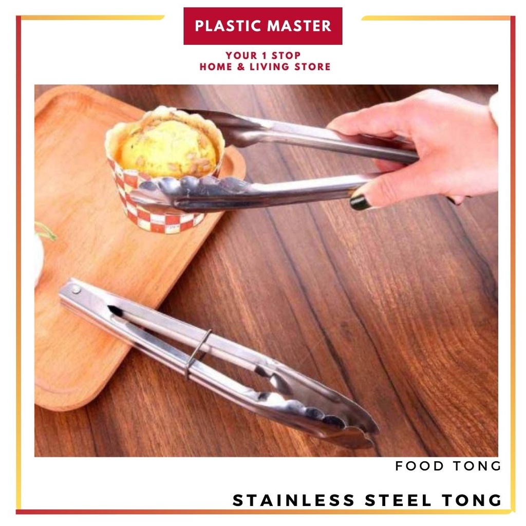 Stainless Steel Food Tong 7/9 Inch Stainless Steel Kitchen Tong Heat ...