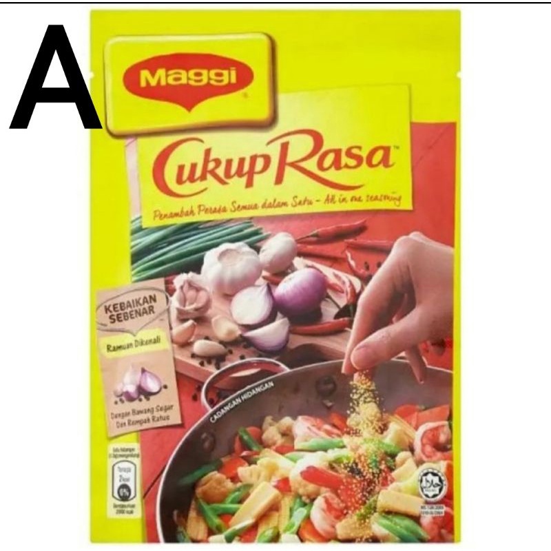 MAGGI CUKUP RASA 100G & MAGGI CUKUP RASA 300G 🌟 READY STOK 🌟 | Shopee ...