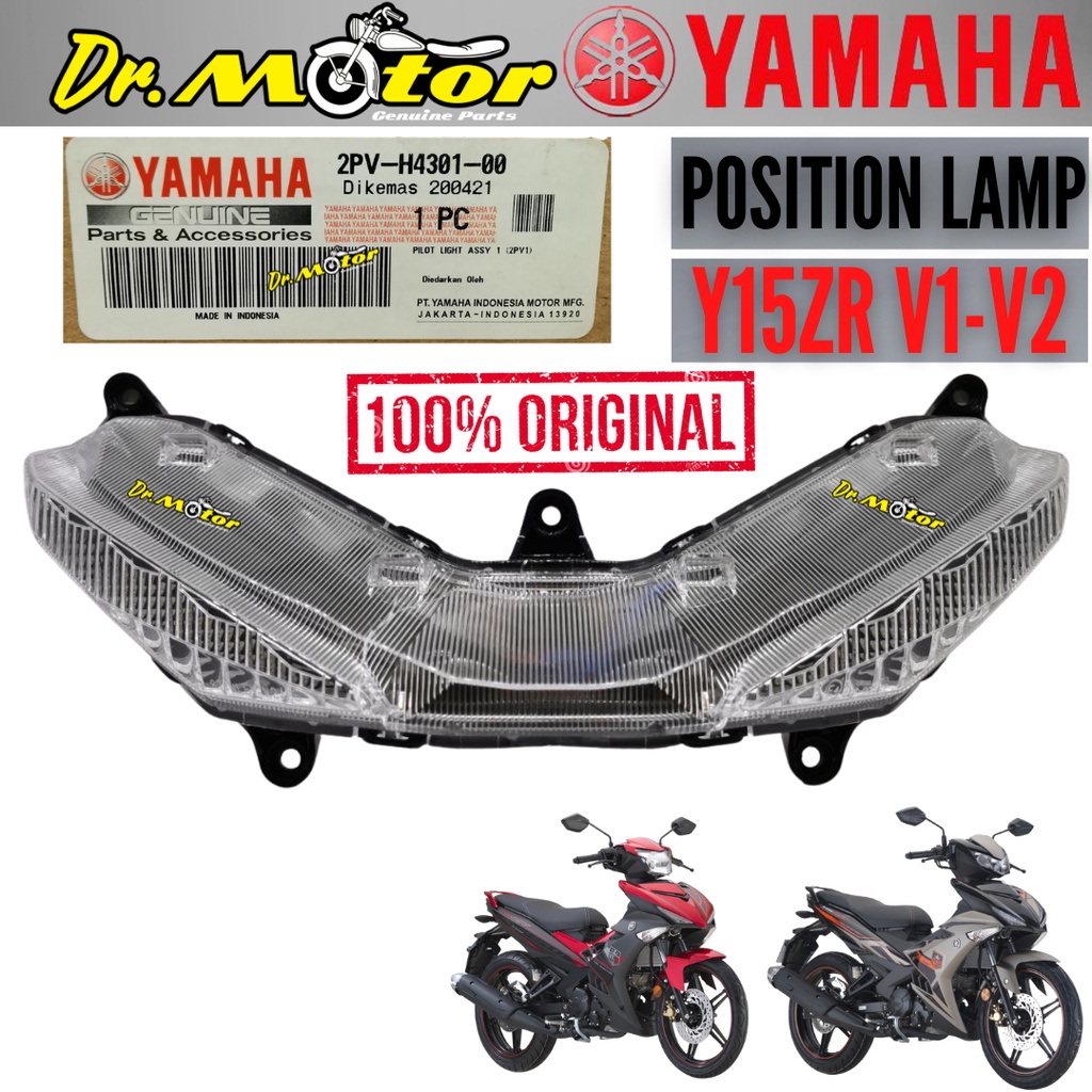 100% ORIGINAL YAMAHA Y15ZR Y15 V1 V2 POSITION LAMP PILOT LIGHT FRONT PANEL LAMPU POSISI MATA ...