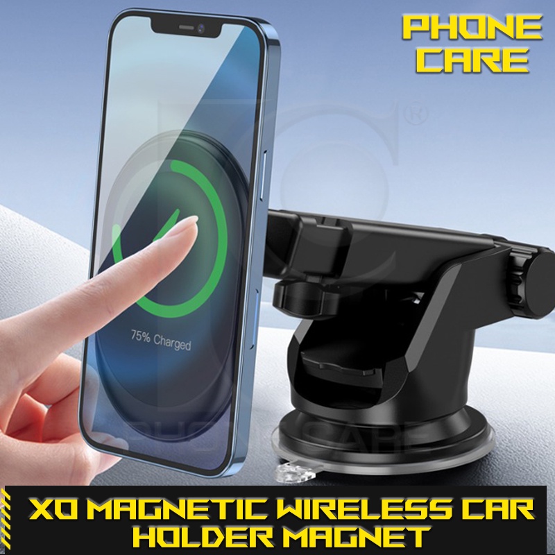 XO MAGNETIC WIRELESS CAR HOLDER MAGNET WITH INDUCTIVE CHARGING ...