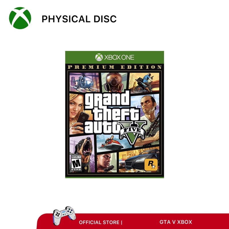 GTA V | Physical Disc - XBOX ONE SERIES | Shopee Malaysia