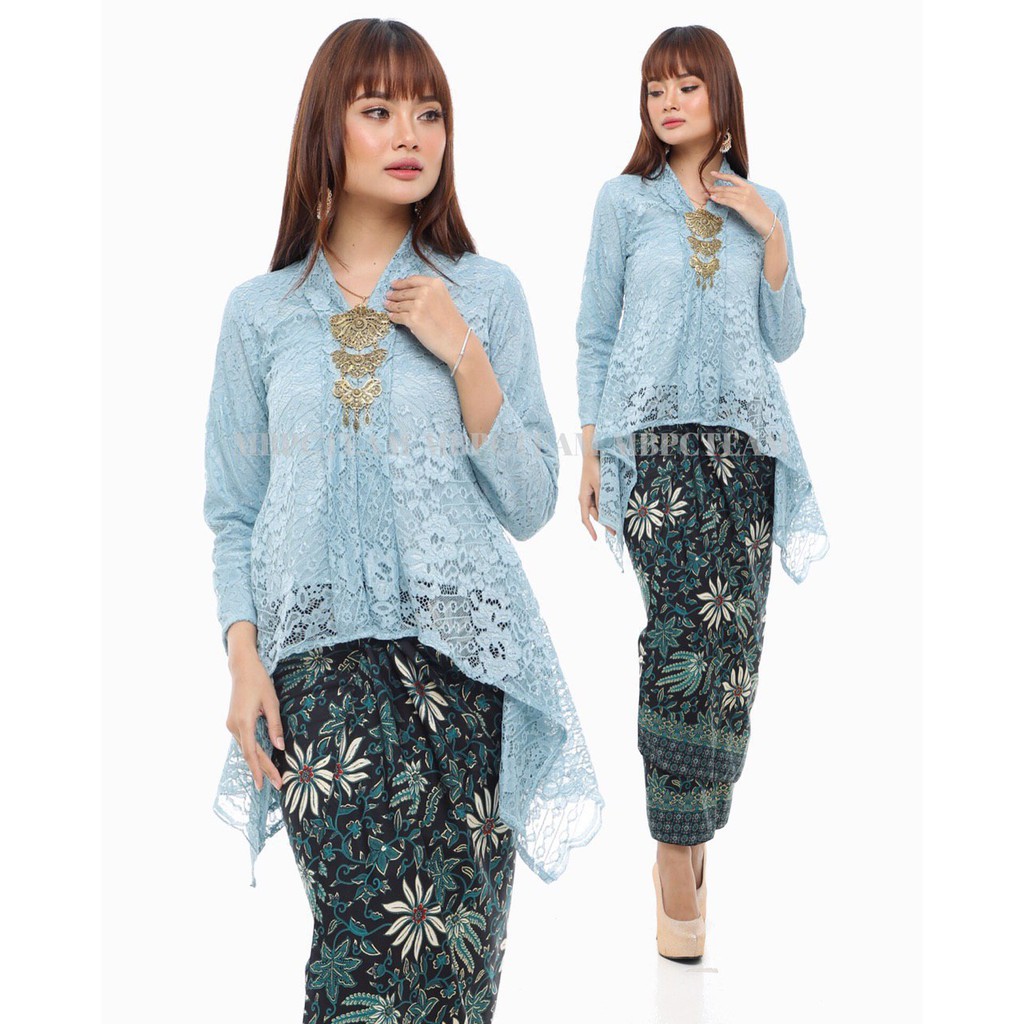KEBAYA LACE BATIK MODEN || BCL LACEY KEBAYA || KEBAYA LACEY MODEN ...