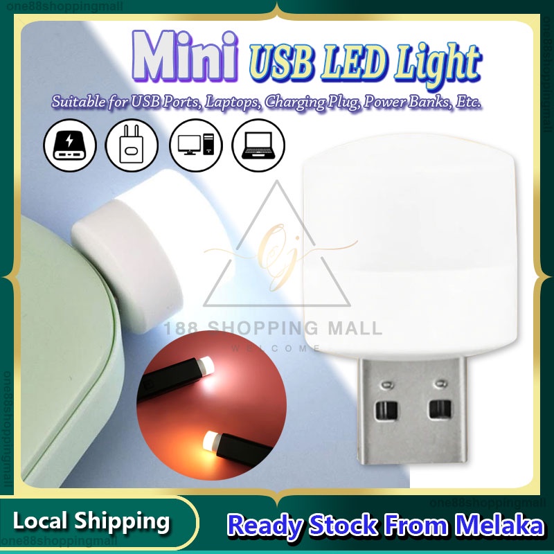 USB Plug Lamp Computer Mobile Power USB Small Book Lamps LED Eye ...