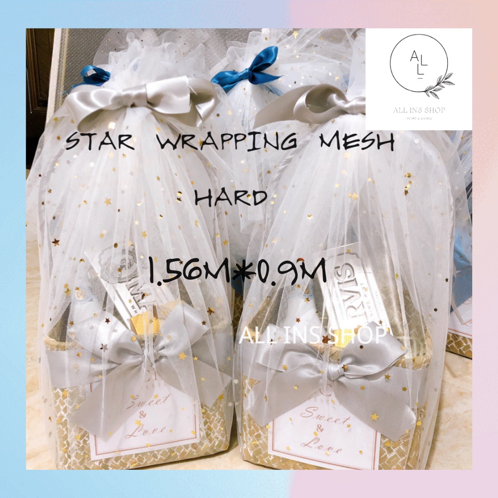 ALL IN SHOP-WRAPPING NET/ NET BUNGA / WRAPPING PAPER / ORGANSA WRAPPER ...