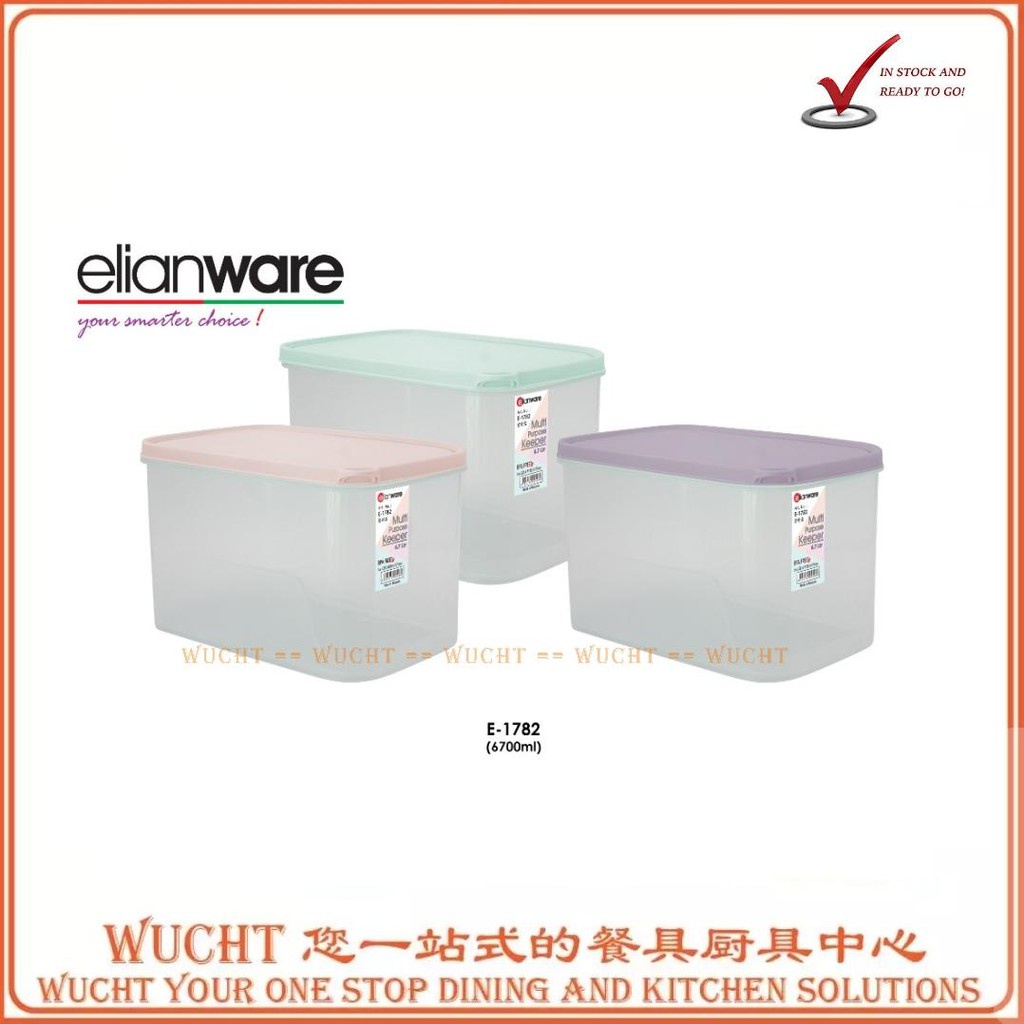 【WUCHT】Airtight Stackable Kitchen Storage Container / BPA Free Multi ...
