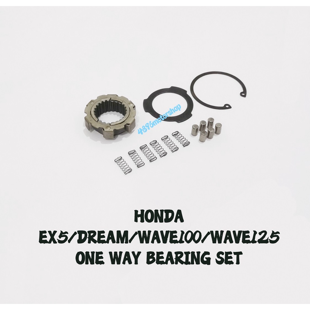 HONDA EX5 DREAM WAVE100 WAVE 100 WAVE 125 WAVE125 ONE WAY BEARING CLUTCH ONE WAY OEM | Shopee ...