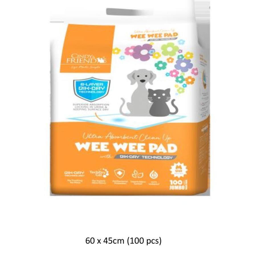 Cindy&friends Pet Wee Wee Pad Jumbo Pack | Shopee Malaysia