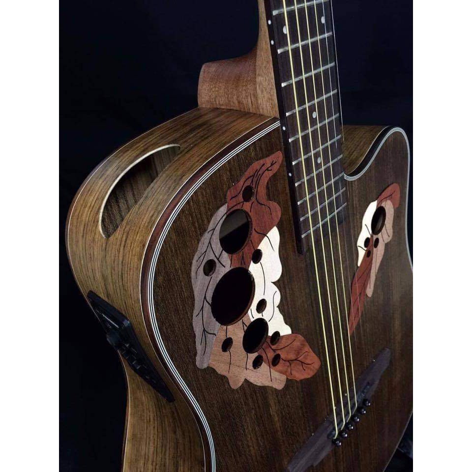 Sqoe SQ-PS 41" inch acoustic guitar with fishman EQ # Wings Piano Bass ...