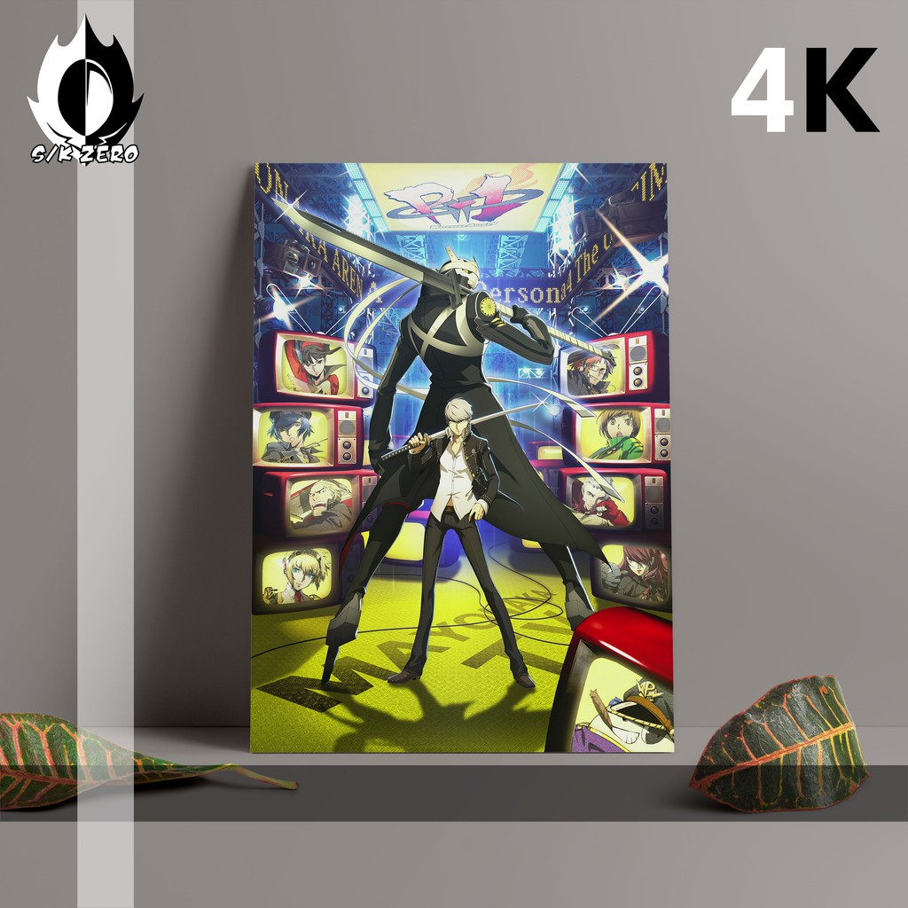 The Most Complete Anime A3 size Poster - Persona 4 (4K) (Can Be Custom ...
