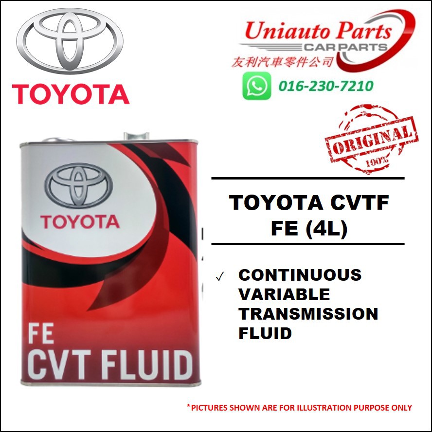 [SABAH, SARAWAK] TOYOTA CVTF FE CONTINUOUS VARIABLE TRANSMISSION FLUID ...