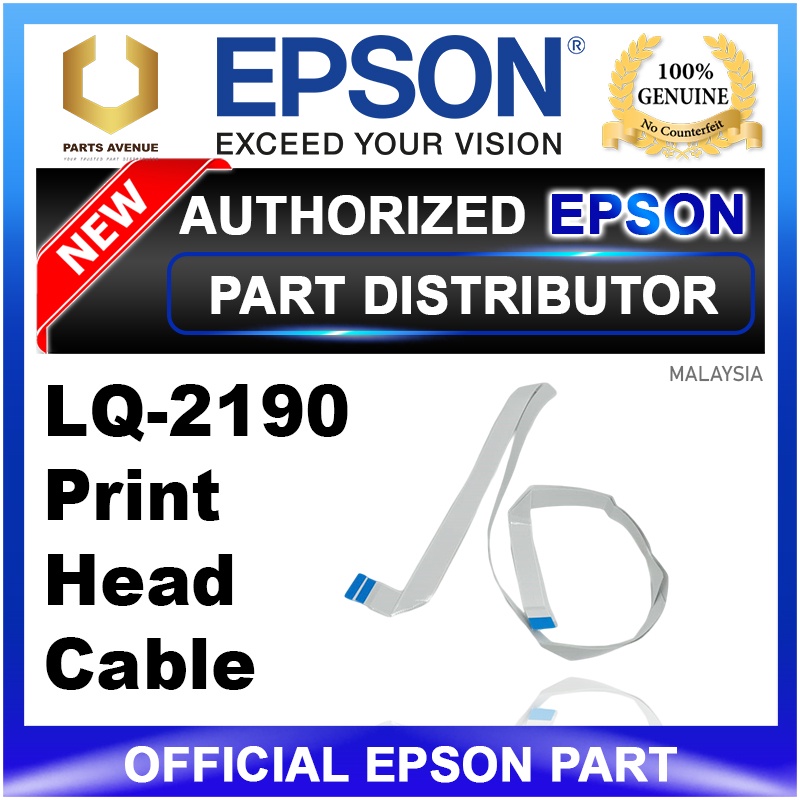 OFFICIAL EPSON LQ2190 Print Head Cable LQ-2190 Cable Head Printer ...