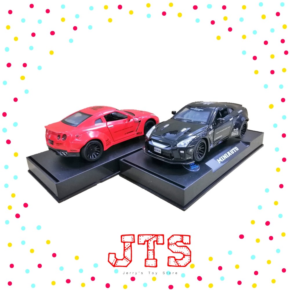 JTS MINIAUTO Nissan GT-R 3223A GTR Alloy Car Model Diecast Vehicle ...