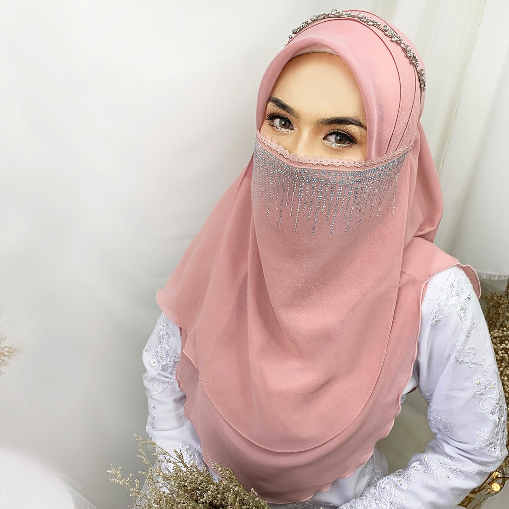 PURDAH WARNA 1 LAYER PURDAH LACE PURDAH DIAMOND | Shopee Malaysia