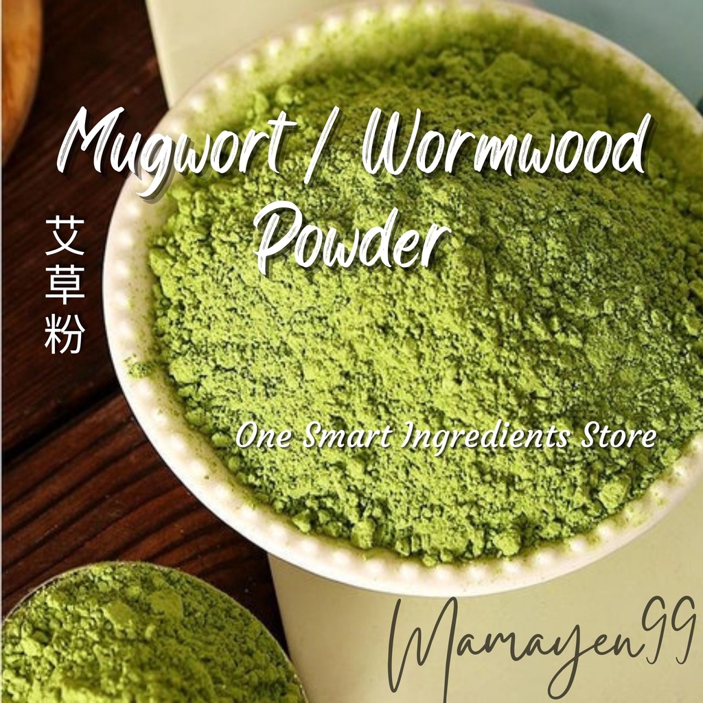 Mugwort / Wormwood Powder 艾草粉Serbuk Wormwood – Baking Needs | Flavour ...