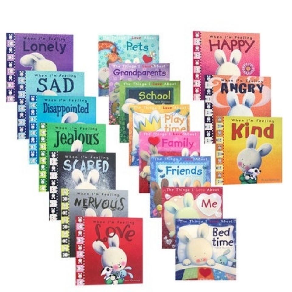 (18 | 8 books set) When I'm Feeling Series + The Things I Love About ...