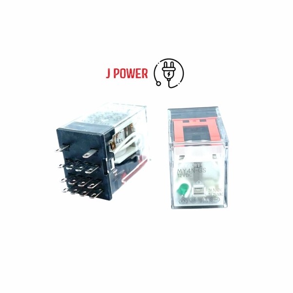 ORIGINAL OMRON MY4N-GS 12vdc/24vdc/220vdc 8Pin Relay & Socket | Shopee ...