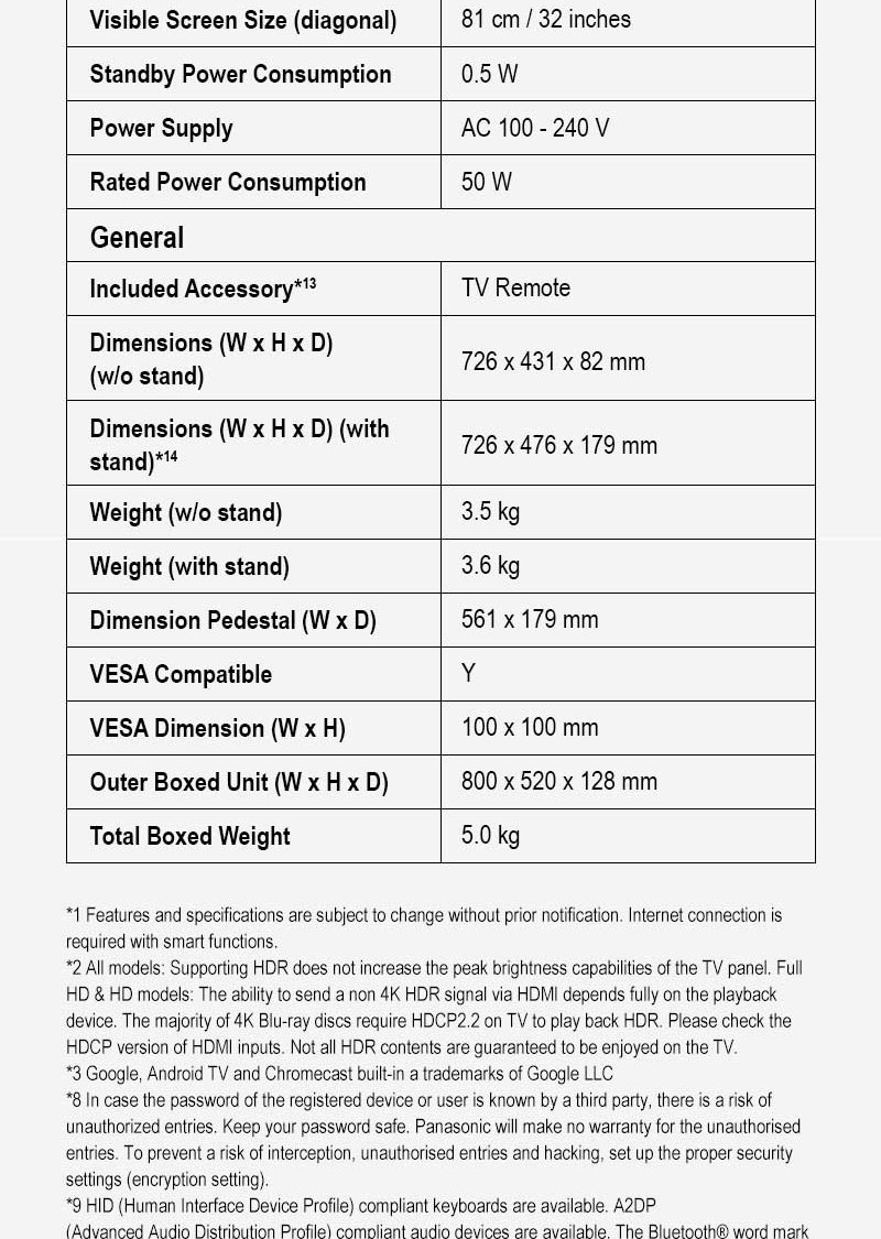 PANASONIC TH-32LS600K 32 INCH LED FULL HD SMART TV TH-32LS600K | Shopee Malaysia
