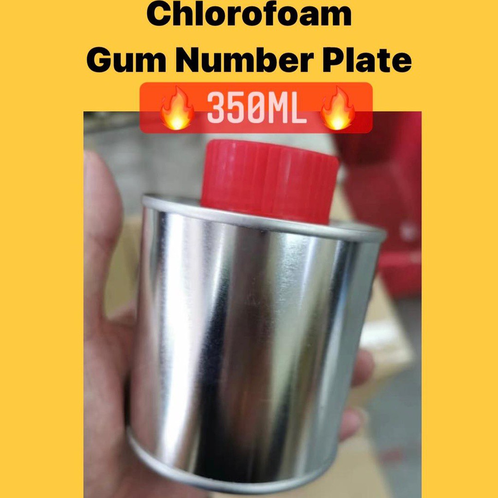 CHLOROFORM (300ML) CHLOROFOAM CHLOROFOM UBAT CAR MOTOR MOTO NUMBER ...