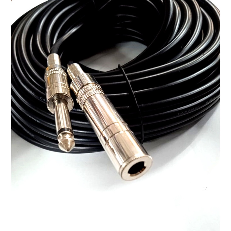 PANAMAX 6.35mm Audio Extension Cable Male-Female 1.5m / 3m / 5m / 10m ...