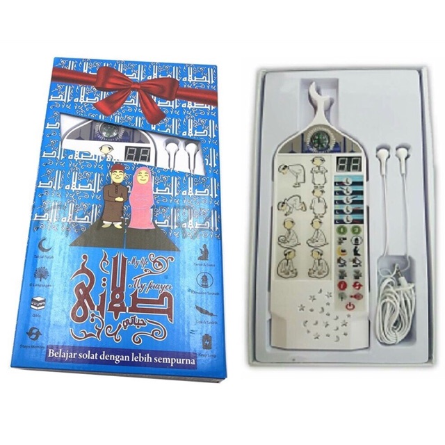 E-Panel Solat Elektronic / Mengaji Solat with Earphone Belajar Mengaji ...