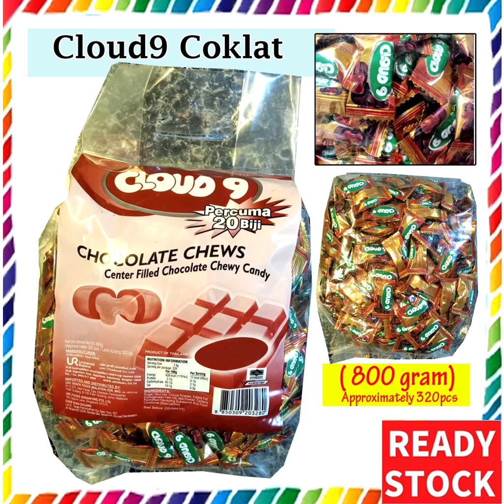 💥CLOUD9 COKLAT BORONG 💥1 PACK 800G💥doorgift/birthday/kenduri | Shopee Malaysia
