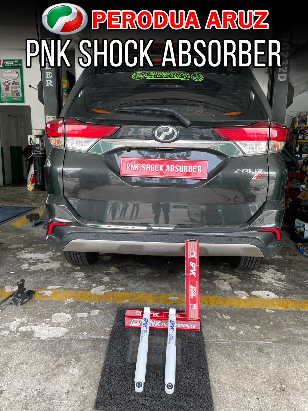 [Rear-2] Perodua Aruz Accessories Car Aruz Absorber 2018 - Present ...