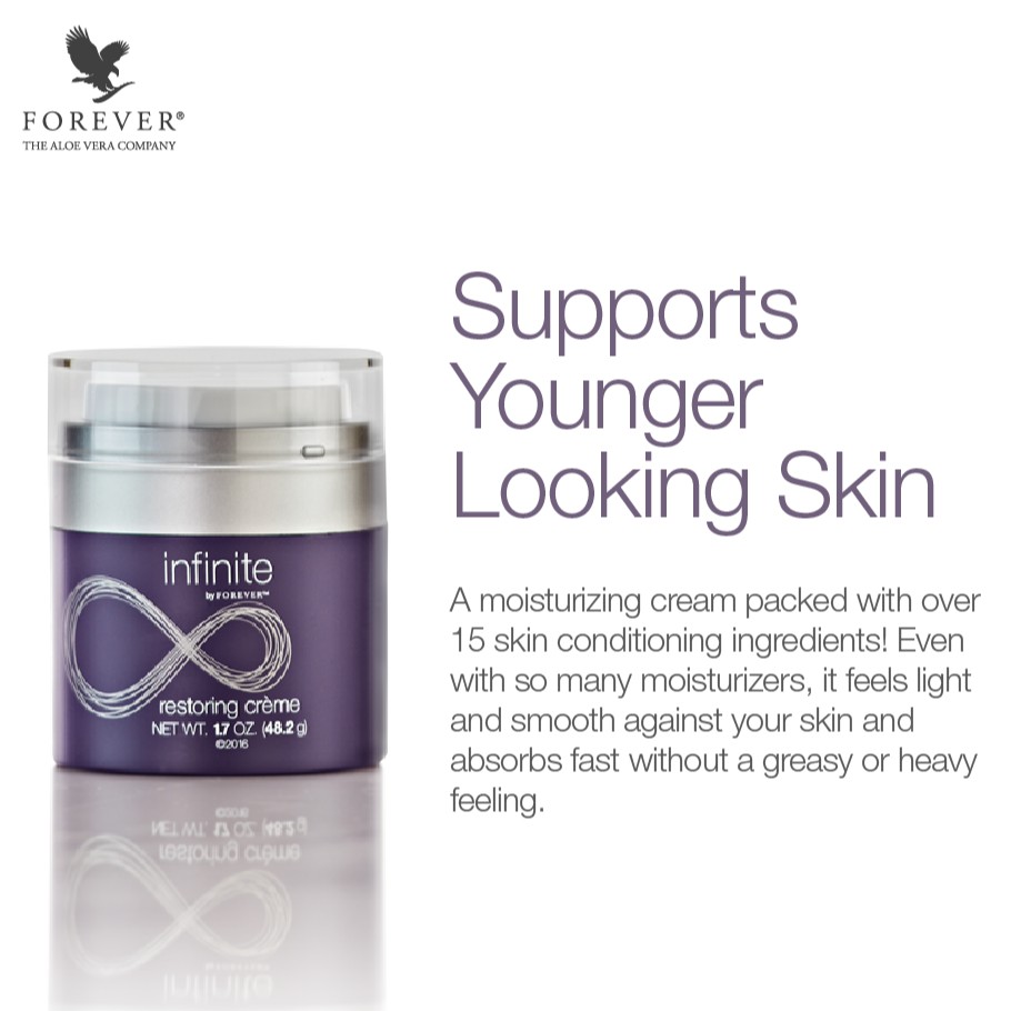 (100% Authentic) Forever Infinite Restoring Cream 芦荟抗老修护霜 | Shopee Malaysia