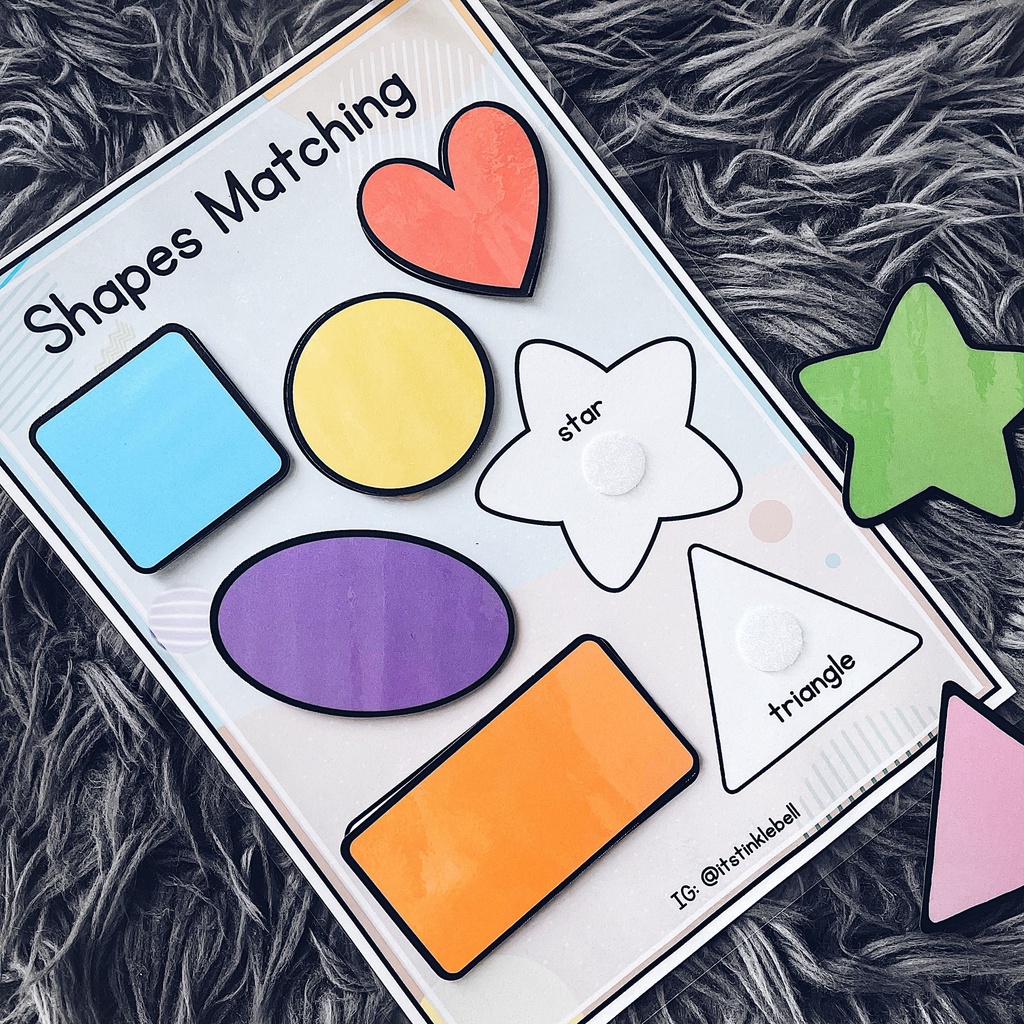 Shapes Matching Activity | Shopee Malaysia