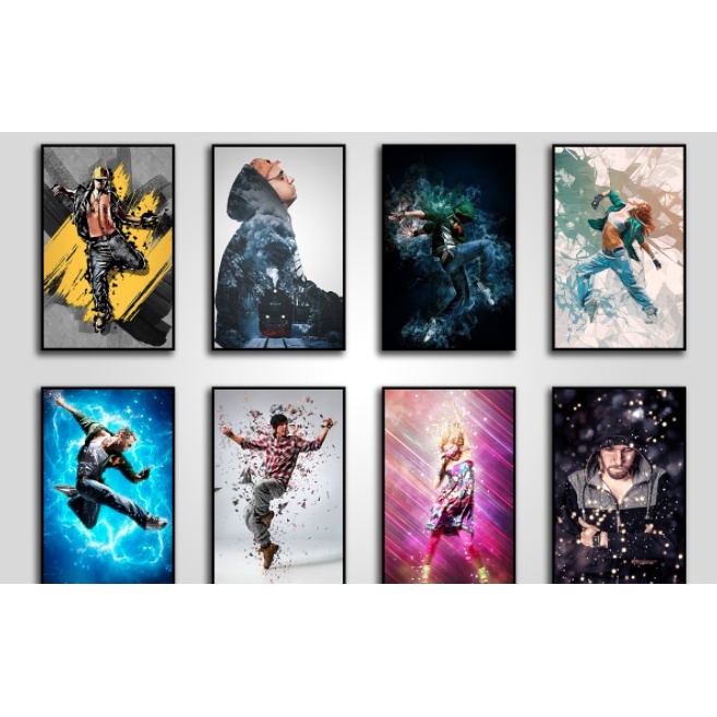 Photoshop action art bundle 15 in 1 | Shopee Malaysia