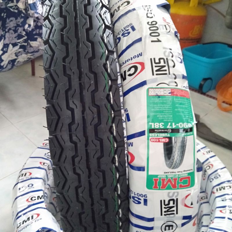 OFFER TAYAR TUBELESS TUBE TYPE TT100 CMI CRV 70/90/17,80/90/17 | Shopee ...