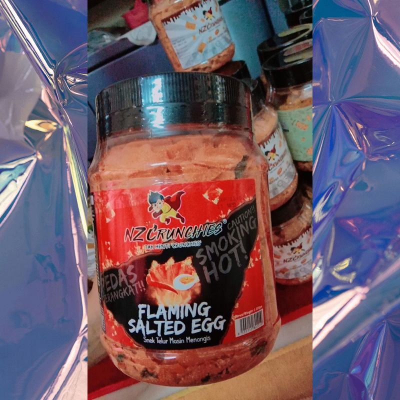 NZ Crunchies Viral 220G Snack Popia Terlazat 9 perisa Salted Egg Cheese ...