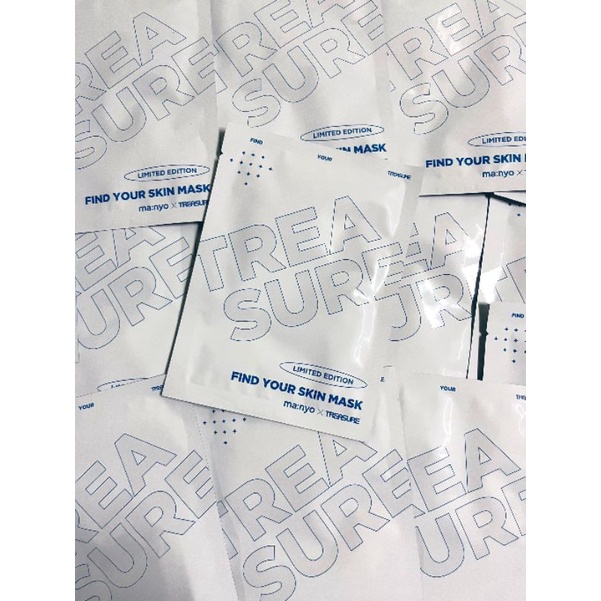 TREASURE X MANYO FIND YOUR SKIN MASK SET (MASK ONLY) | Shopee Malaysia