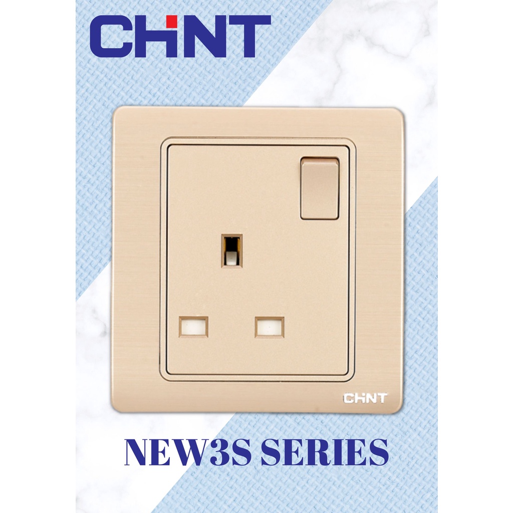 CHINT New3S 13A 1 Gang 3-Pin Socket | Shopee Malaysia
