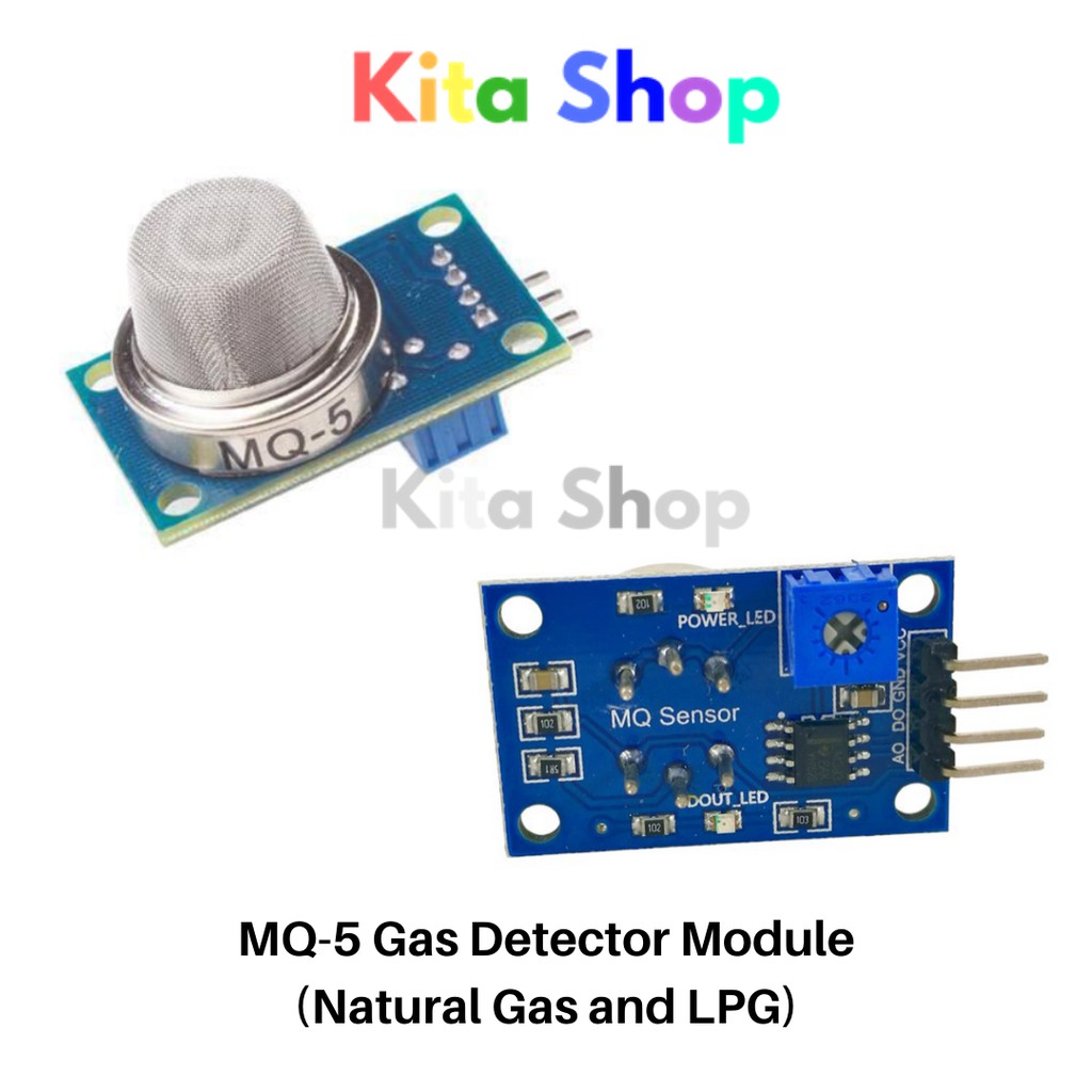 MQ-5 Gas Detector Module (Natural Gas and LPG) | Shopee Malaysia